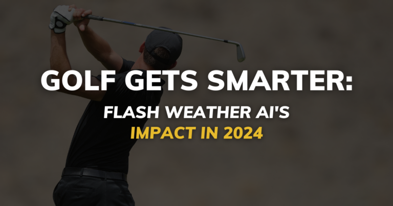Golf Gets Smarter: Flash Weather AI Impact in 2024