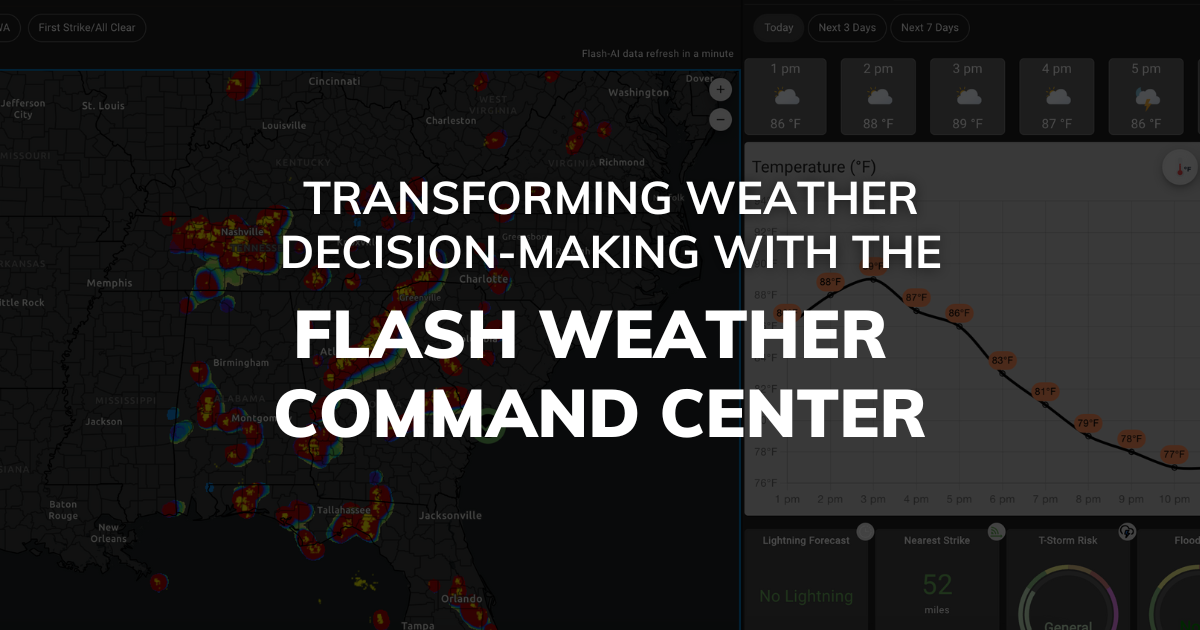 Transforming Weather Decision-Making with the Flash Weather Command ...
